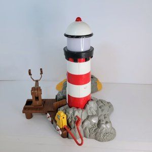 Fisher-Price | Toys | Imaginext Geotrax Train Harbor Docks Lighthouse ...